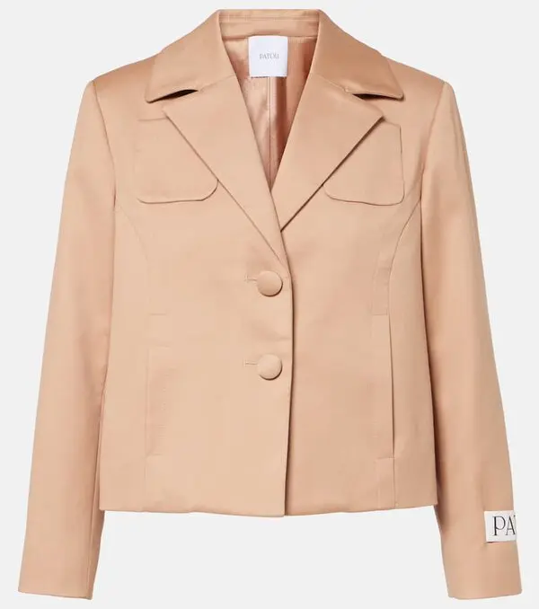 PATOU Cotton Double-breasted Jacket