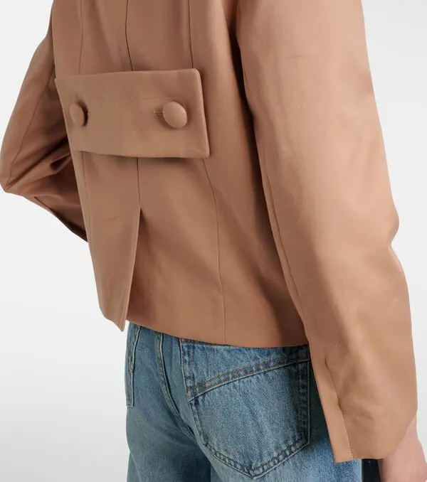 PATOU Cotton Double-breasted Jacket
