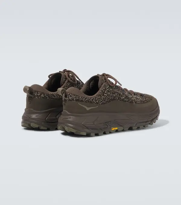 Hoka One One Tor Summit Leather Sneakers - Brown