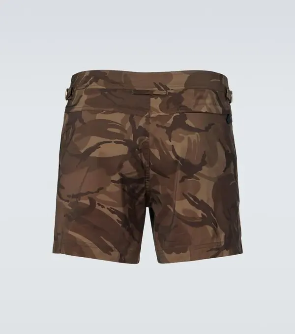 TOM FORD Camouflage Swim Trunks
