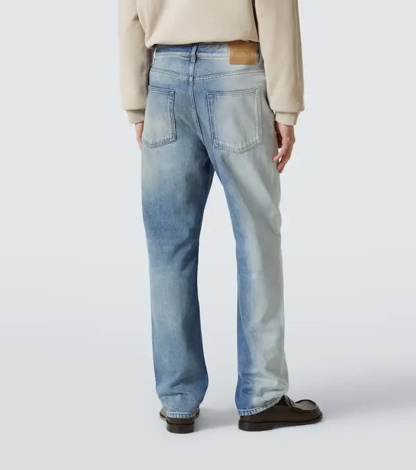 Loewe Faded Straight Leg Jeans