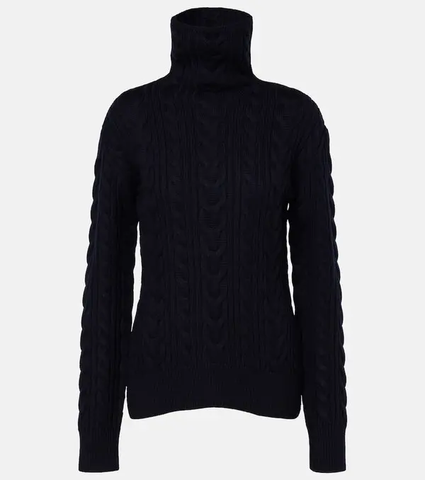 TOTEME Cable-knit Turtleneck Sweater