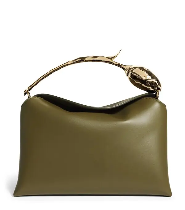 Erdem Leather Bloom Top-handle Bag