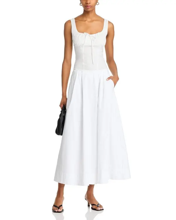 LUCY PARIS Poplin Skirt