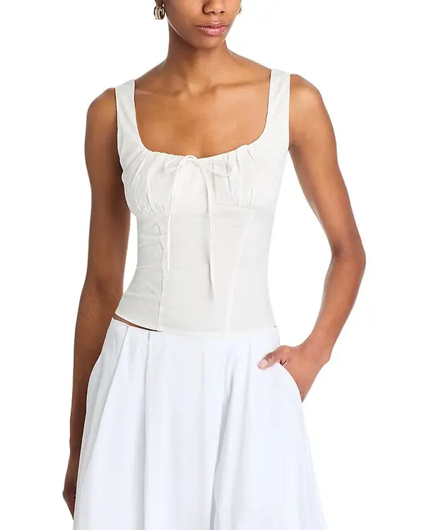 LUCY PARIS Arya Poplin Top