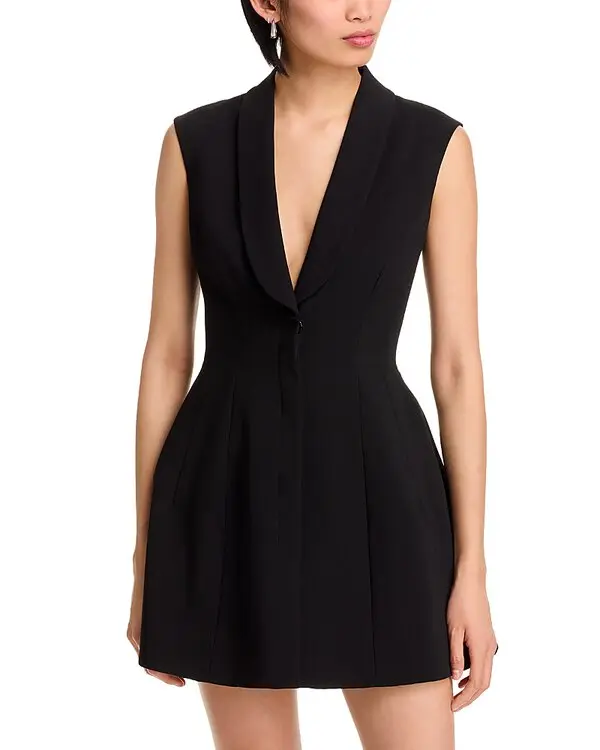 Bardot Destene Hourglass Mini Dress - Black