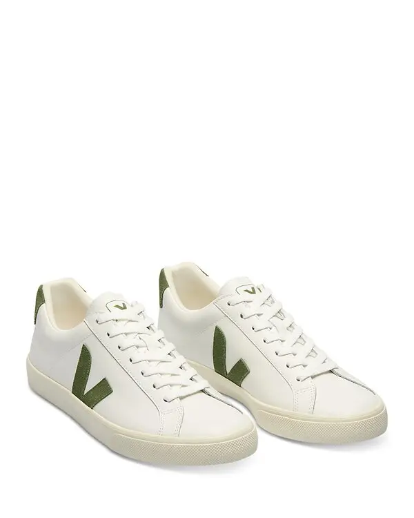 VEJA Esplar Low Top Sneakers - White/kiwi