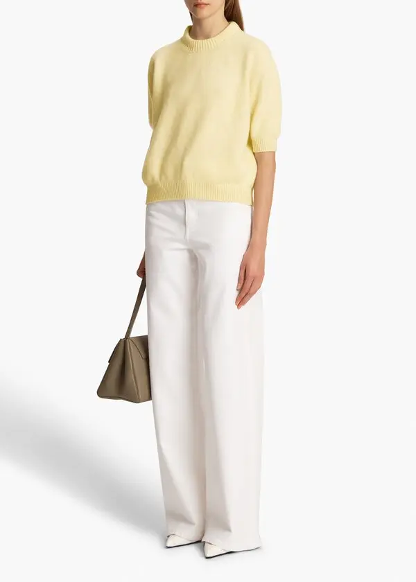 Khaite Dane Stretch Jean - White