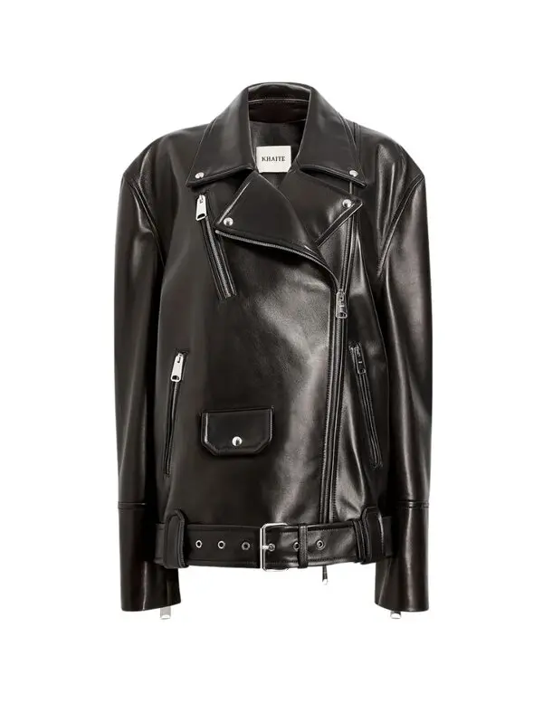 Khaite Hansel Biker Jacket - Black