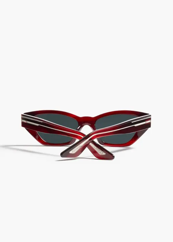 Khaite X Oliver Peoples 1961c - Bordeaux Bark / Grey