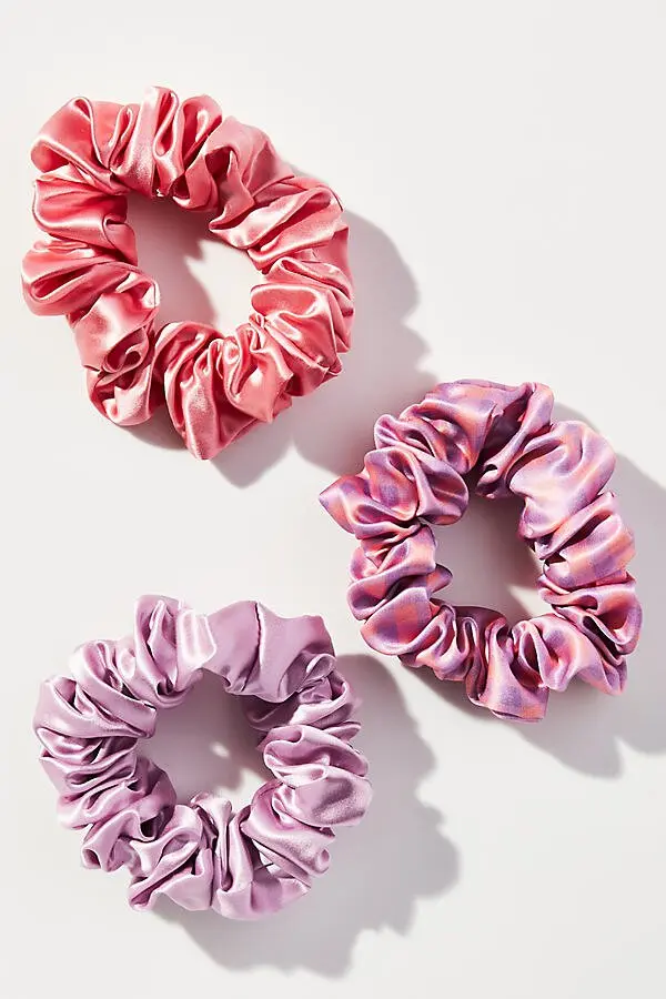 Slip Silk Large Scrunchie Set - Belleflower