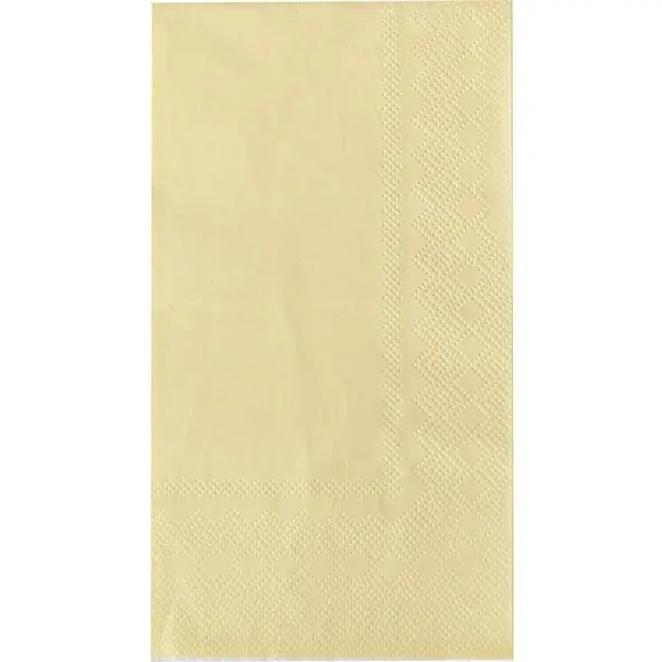 JOLLITY & CO Solid Color Guest Napkins - Lemon