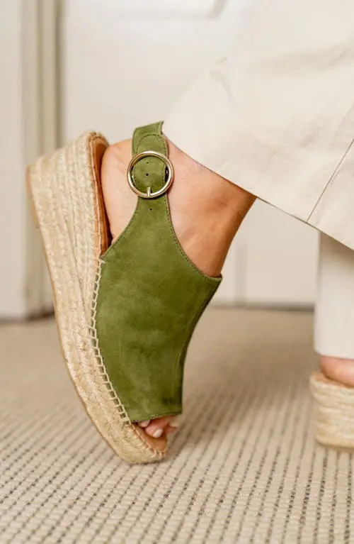 PATRICIA GREEN Stella Slingback Espadrille Wedge Sandal