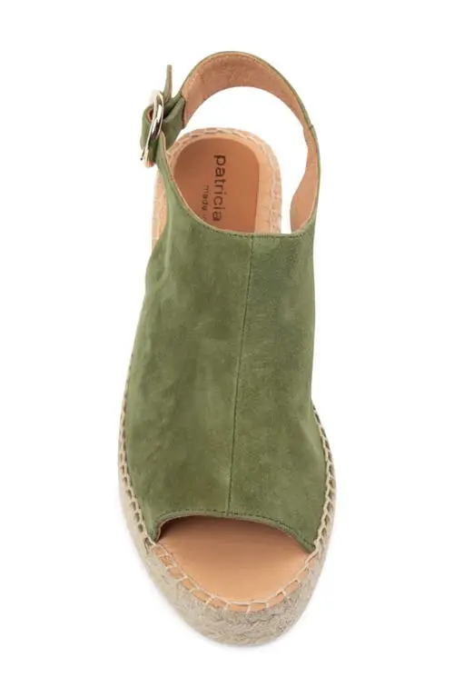 PATRICIA GREEN Stella Slingback Espadrille Wedge Sandal