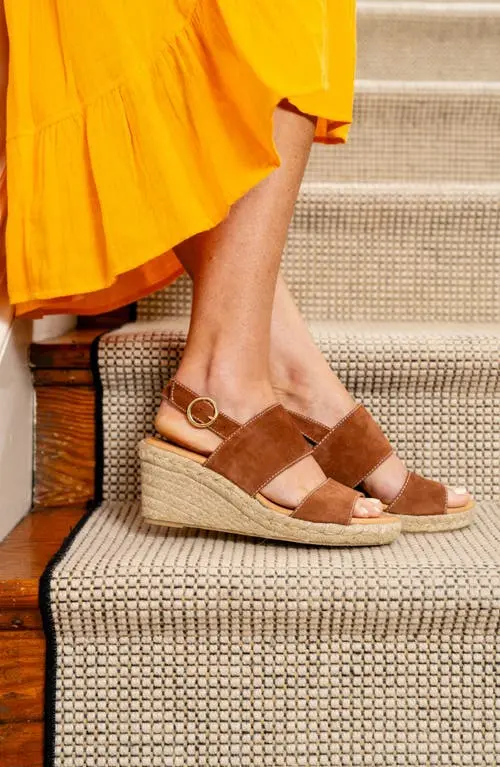 PATRICIA GREEN Birch Slingback Espadrille Wedge Sandal