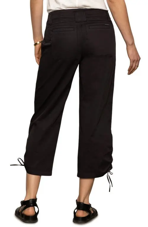 Sanctuary Cotton Twill Utility Crop Pants