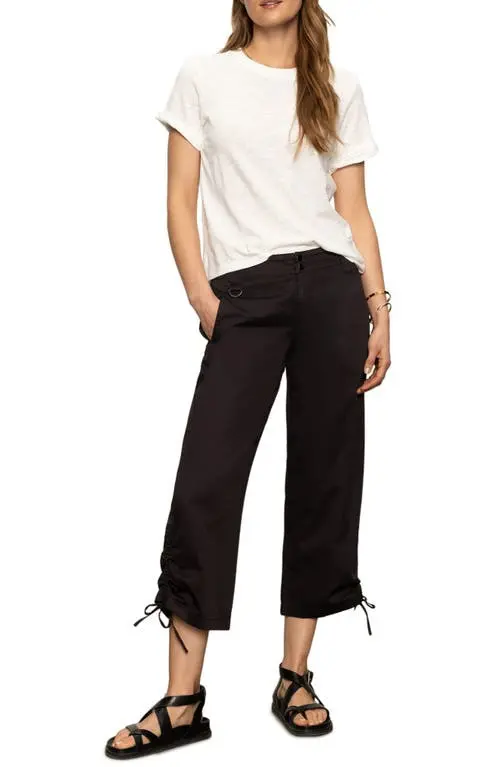 Sanctuary Cotton Twill Utility Crop Pants