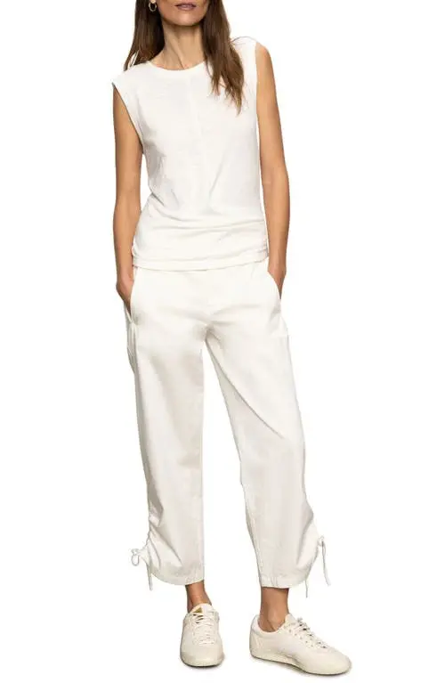 Sanctuary Cotton Twill Utility Crop Pants
