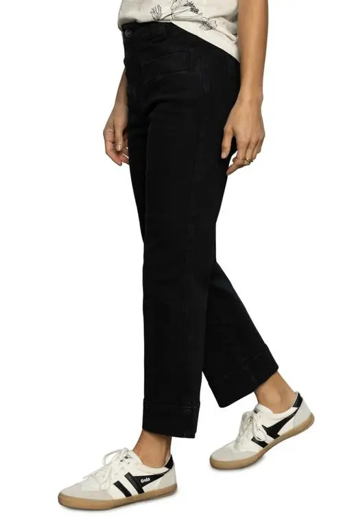 Sanctuary Voyage High-waist Cropped Wide-leg Jeans