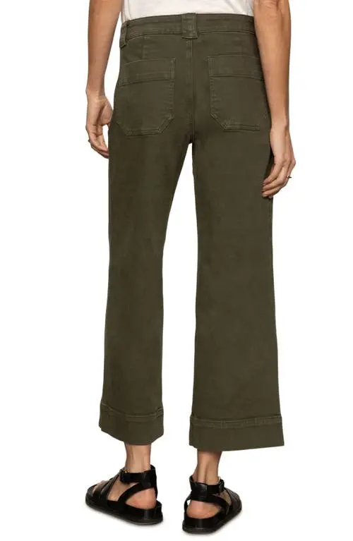 Sanctuary Voyage High Waist Crop Wide Leg Jeans