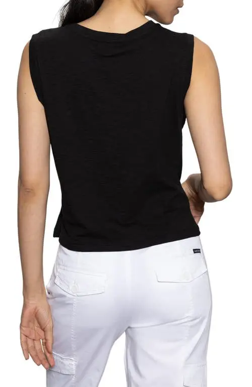 Sanctuary Draped Crewneck Tank
