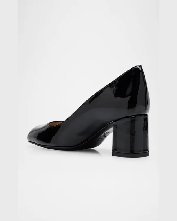 STUART WEITZMAN Maeve Patent Pumps - Black