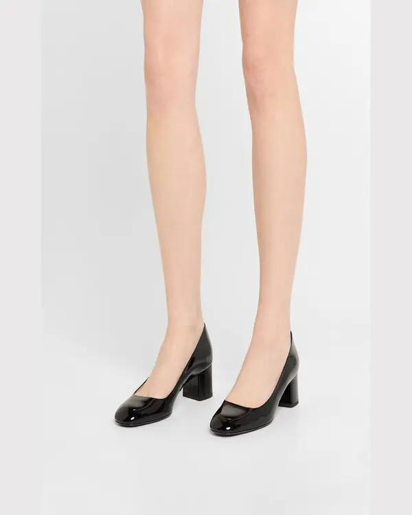 STUART WEITZMAN Maeve Patent Pumps - Black