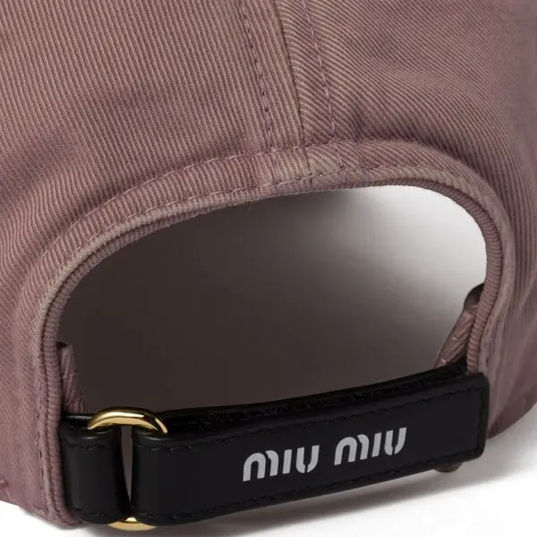Miu Miu Drill Baseball Cap