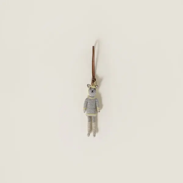 Miu Miu Technical Yarn Trick - Cloudy Gray/white