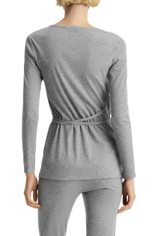 Mango Wrap Ribbed Cardigan