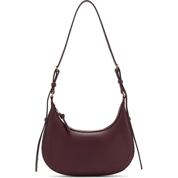 Mango Oval Faux Shoulder Bag