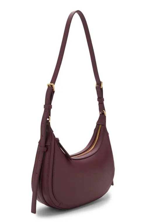 Mango Oval Faux Shoulder Bag