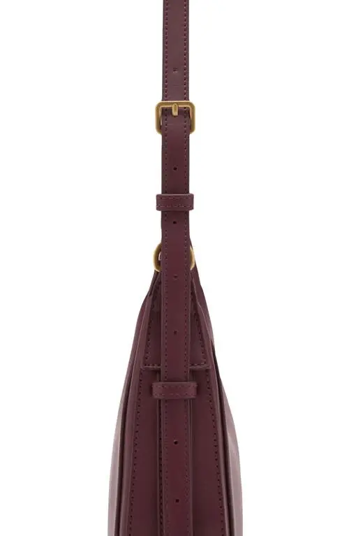 Mango Oval Faux Shoulder Bag
