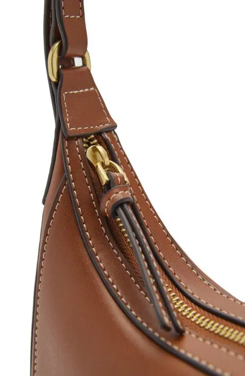 Mango Oval Faux Shoulder Bag
