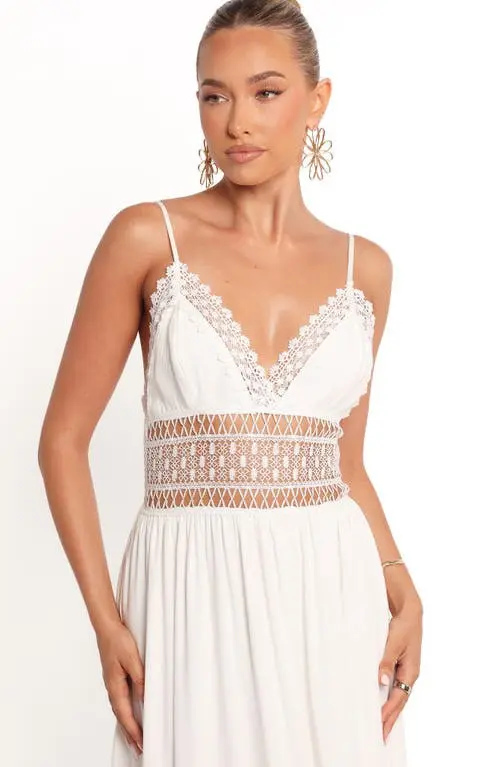 PETAL & PUP Kiran Lace Maxi Dress