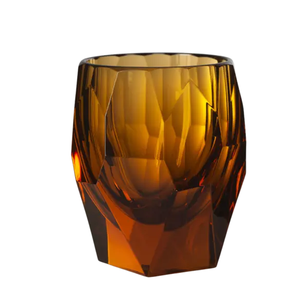 MARIO LUCA GIUSTI Milly Large Tumbler Set Of 6 - Amber