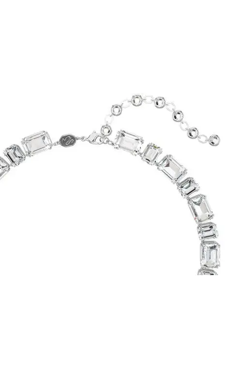 SWAROVSKI Millennia Octagon Crystal Tennis Necklace