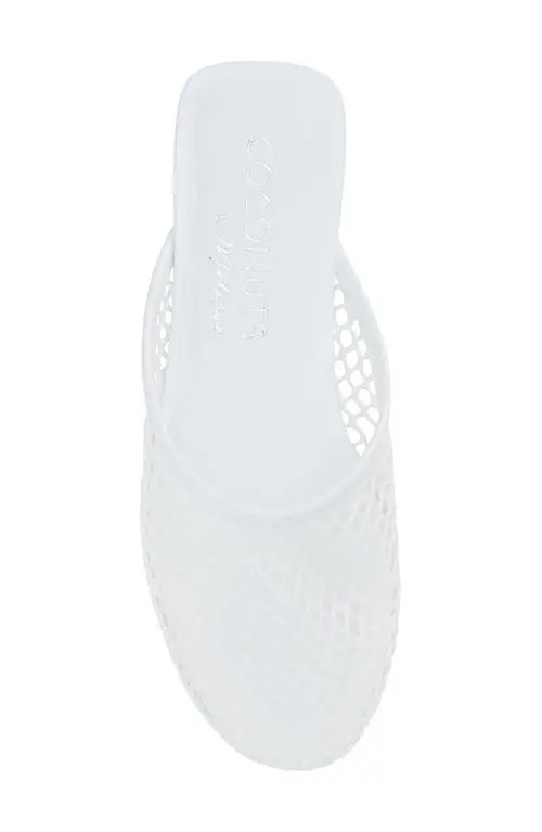 Matisse Brooklyn Mesh Mule - White
