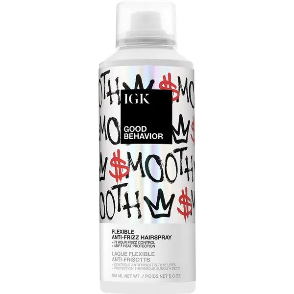 IGK Good Behavior Flexible Anti-frizz Hairspray - No Color