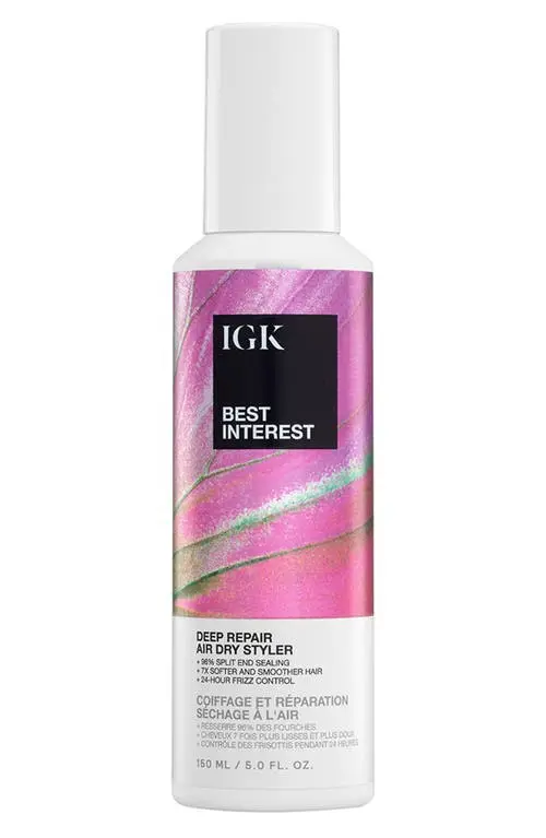 IGK Best Interest Deep Repair Air Dry Styler - No Color