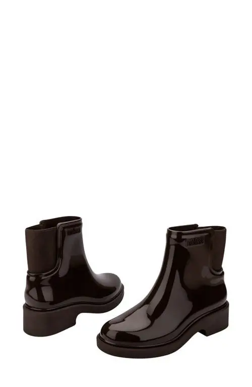 Melissa Water Resistant Chelsea Boot - Dark Brown