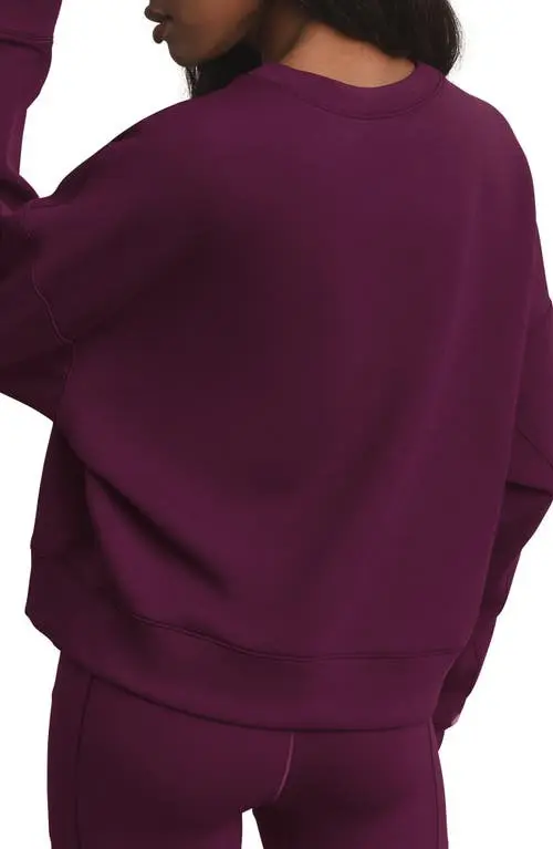 RHONE Dreamglow Crewneck Sweatshirt - Dark Berry