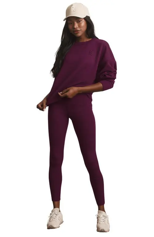 RHONE Dreamglow Crewneck Sweatshirt - Dark Berry