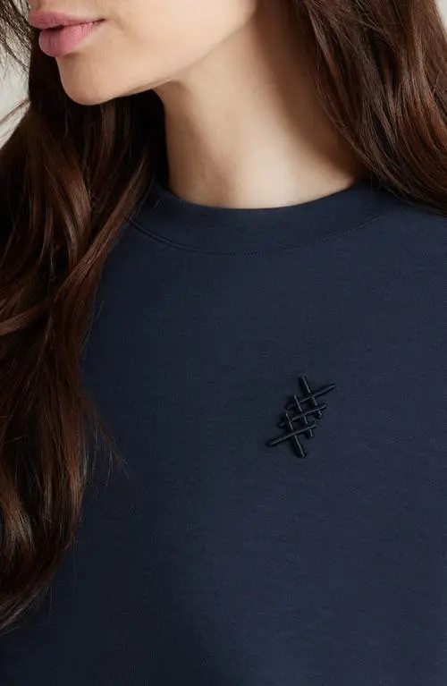 RHONE Dreamglow Crewneck Sweatshirt - Navy Blue