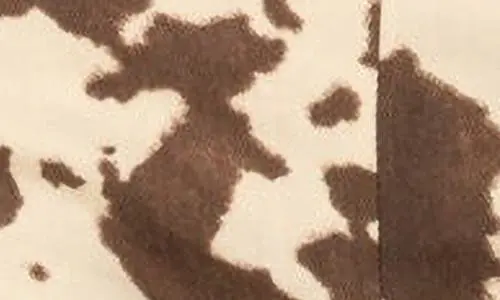 EDIKTED Cow Print Microshorts