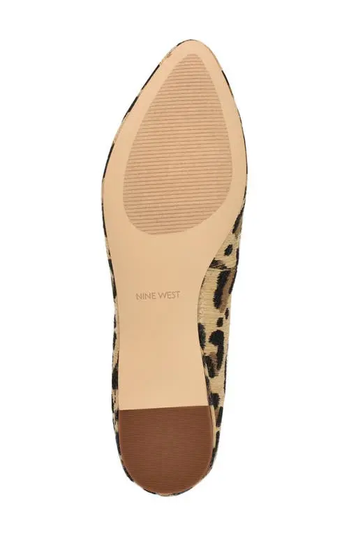 Nine West Speakup Flat - Medium Natural