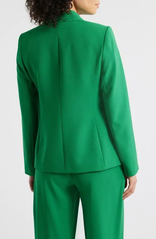 TAHARI ASL One-button Blazer - Emerald