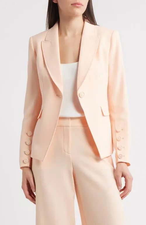 TAHARI ASL One-button Blazer - Parfait