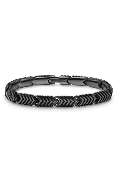 David Yurman Chevron Link Bracelet - Black