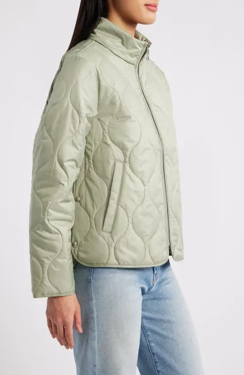 Sam Edelman Quilted Jacket - Sage